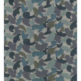 Flourish Fabric in Bluegrass by Kirkby Design | Jane Clayton