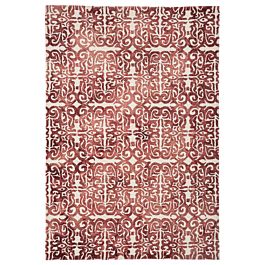Fresco Rug by Asiatic in Red | Jane Clayton