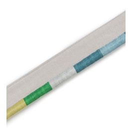 Gala Piping Trimmings in Green by Christopher Farr Cloth | Jane Clayton