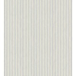 Hand Painted Stripe Wallpaper in Barton Blue/Costwold White by ...