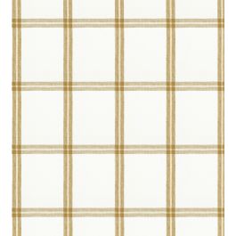 Huntington Plaid Fabric in Camel by Thibaut | Jane Clayton