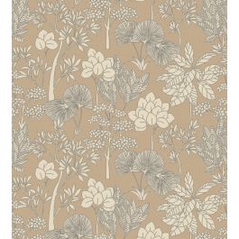 Inara Wallpaper in Beige/Dore by Casamance | Jane Clayton