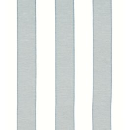 Intaglio Stripe Fabric in Spa Blue by Thibaut | Jane Clayton