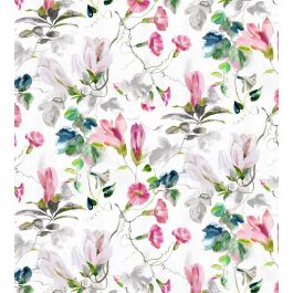 Japanese Magnolia Fabric in Fuchsia by Designers Guild | Jane Clayton