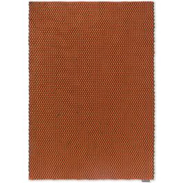 Lace Tricolore Rug in Terra-Rust-Green by Brink & Campman | Jane Clayton