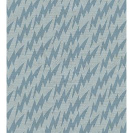 Lightning Bolts Fabric in Sky by Ottoline | Jane Clayton