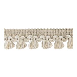 Looped Fringe Trimmings in Stucco by Villa Nova | Jane Clayton