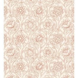 Lotus Wallpaper in Bay Rose by The Pure Edit | Jane Clayton