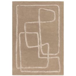 Matrix Infinity Rug in Sand 95 by Asiatic | Jane Clayton