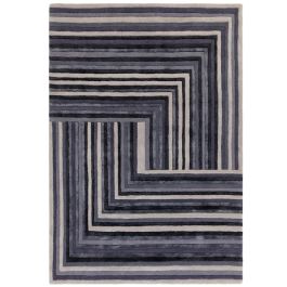 Matrix Network Rug in Indigo 81 by Asiatic | Jane Clayton