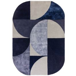 Matrix Oval Rug in Indigo 74 by Asiatic | Jane Clayton