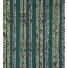 Medina Stripe Fabric in Teal by Jane Churchill | Jane Clayton