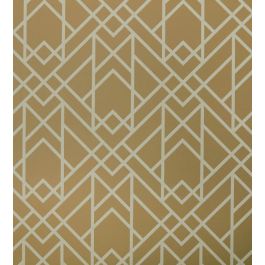 Metro Wallpaper in Mustard by 1838 Wallcoverings | Jane Clayton