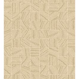 Mismatched Tiles Wallpaper in Beige/Sand by Eijffinger | Jane Clayton