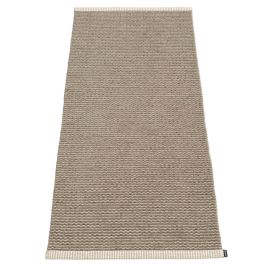 Mono 180 x 220cm Rug in Dark Mud/Mud by Pappelina | Jane Clayton