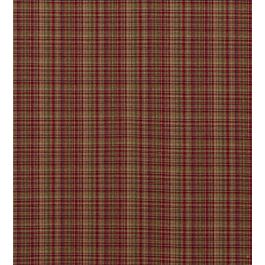 Mull Fabric by Mulberry Home in Red/Green | Jane Clayton