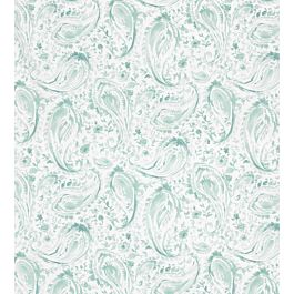 Pamir Fabric by Nina Campbell in Aqua | Jane Clayton