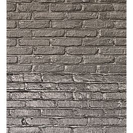 Brick Wallpaper by NLXL in Silver Grey | Jane Clayton
