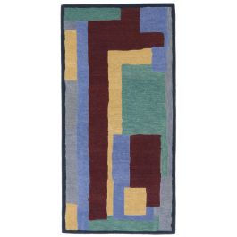 Omega Rectangles by Omega Workshop Rug in Multi by CF Editions | Jane ...
