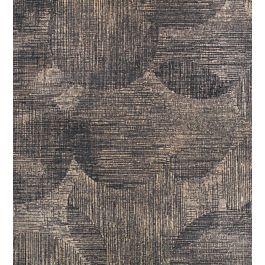 Otoko Flock Wallpaper in Magma by Black Edition | Jane Clayton