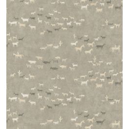 Paper Trail Wallpaper in Rockface by Lewis & Wood | Jane Clayton