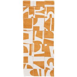 Papercut Runner Rug in Curry by Louis De Poortere | Jane Clayton