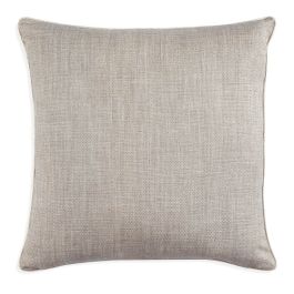 Plain Linen 53 x 53cm Ready Made Cushions in Silver Something by ...