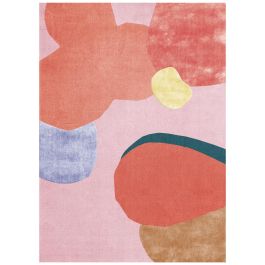 Poppy Kalas Flowerfield Rug in Pink by Layered | Jane Clayton