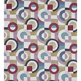Puzzle Fabric by Prestigious Textiles in Marshmallow | Jane Clayton