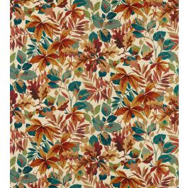 Robin's Wood Fabric in Russet by Sanderson | Jane Clayton