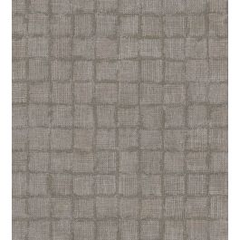 Rustic Check Wallpaper in Brown by Eijffinger | Jane Clayton