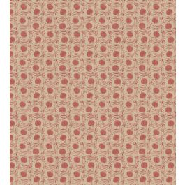 Seed Pod Wallpaper in Soft Red by GP & J Baker | Jane Clayton