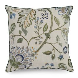 Shalimar Ready Made Cushions in Blue/Green by James Hare | Jane Clayton
