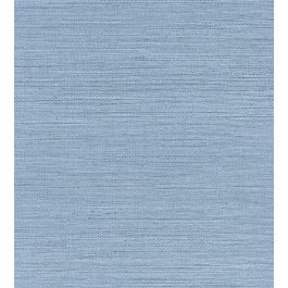 Shang Extra Fine Sisal Wallpaper in Blue Dusk by Thibaut | Jane Clayton