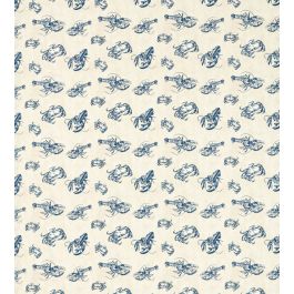 Shellfish Fabric in Ink by Studio G | Jane Clayton