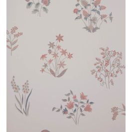 Shepherdly Bouquet Wallpaper in Mallow by Liberty | Jane Clayton