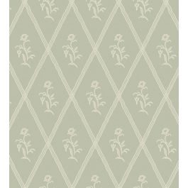 Signe Wallpaper in Green by Borastapeter | Jane Clayton