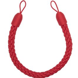 Sophie Cable Holdback Trimmings in Tulip by Samuel & Sons | Jane Clayton