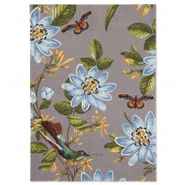 Spring Lotus Rug in Grey by Wedgwood | Jane Clayton