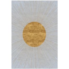 Sunburst Rug in Gold by Wendy Morrison | Jane Clayton