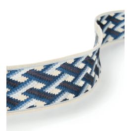 Taniska Braid Trimmings in Indigo by Osborne & Little | Jane Clayton