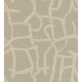 Tinor Wallpaper in Stone by Nobilis | Jane Clayton