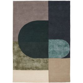 Vilja Rug in Green by Linie Design | Jane Clayton