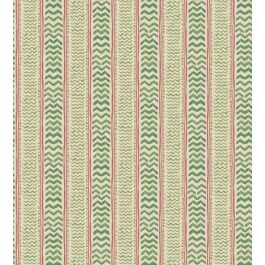 Wriggle Room Wallpaper in Green/Pink by GP & J Baker | Jane Clayton