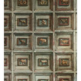 Zodiac Wallpaper in Neutral by Andrew Martin | Jane Clayton