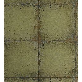 Lustre Tile Wallpaper by Zoffany in Gold | Jane Clayton