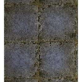 Lustre Tile Wallpaper by Zoffany in Sapphire | Jane Clayton