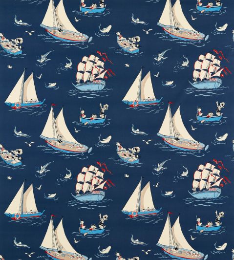 Nautical Fabric | Seaside & Coastal Fabric | Jane Clayton