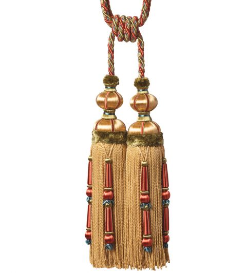 Tiebacks | Rope & Fabric Curtain Tiebacks | Jane Clayton