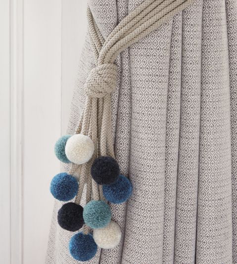 Tiebacks | Rope & Fabric Curtain Tiebacks | Jane Clayton